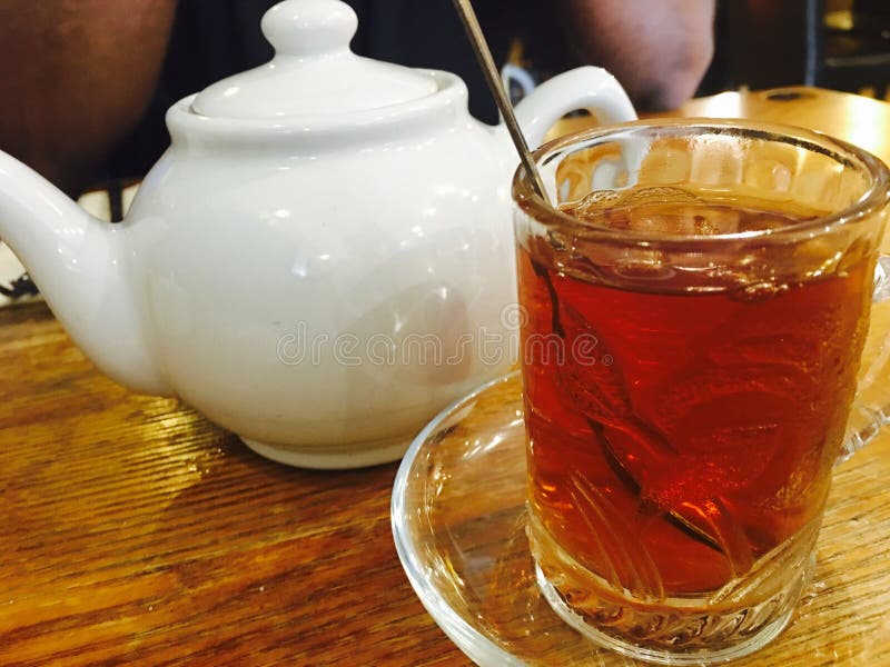 Lebanese tea stock photo. Image of arabic, drink, style - 155164358