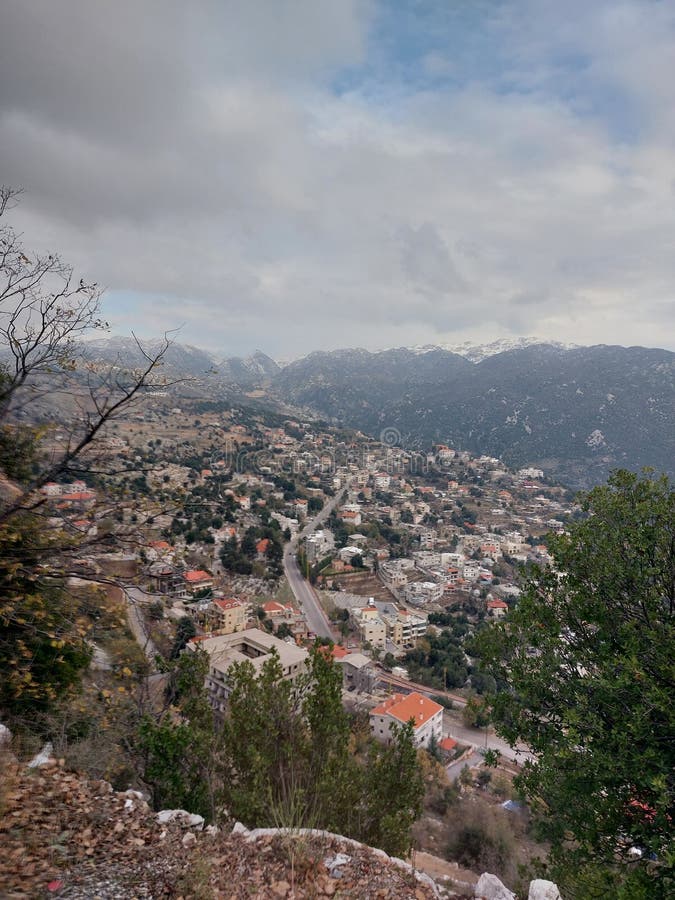 Lebanon amazing mountain stock image. Image of mountain - 242226029