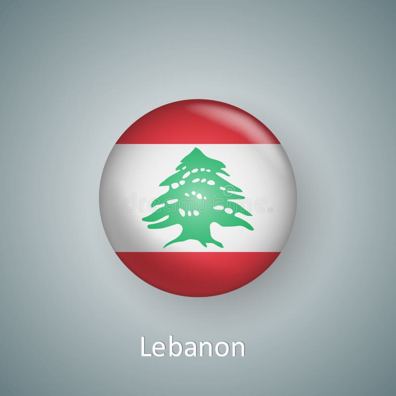 Lebanon Flag Circle Stock Illustrations – 510 Lebanon Flag Circle Stock ...