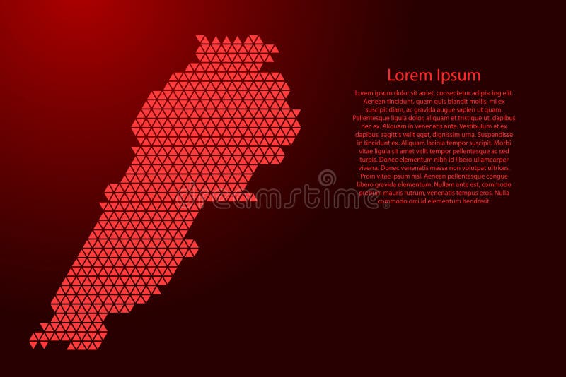 Lebanon Poster in Retro Style. Stock Vector - Illustration of beirut ...