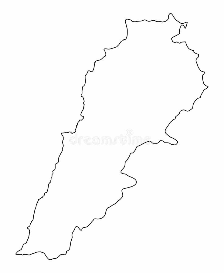 Lebanon Outline Map Stock Illustrations – 1,479 Lebanon Outline Map ...