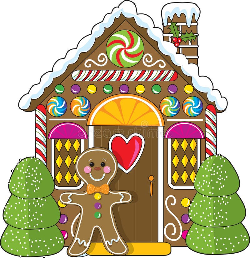 Lebkuchenhaus Clipart