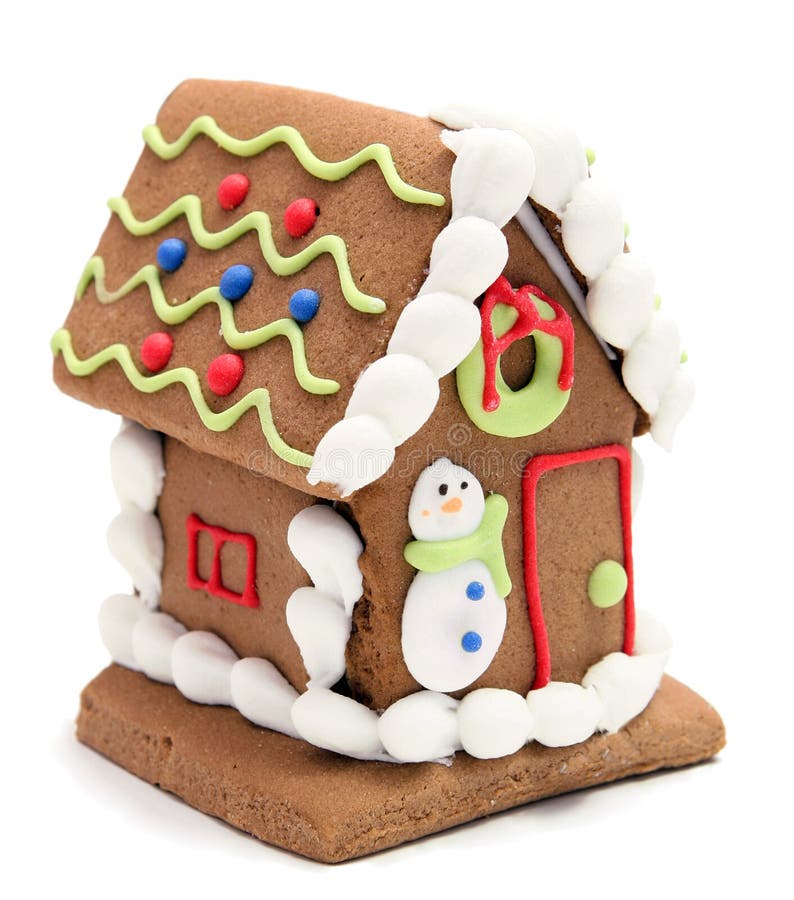 Lebkuchenhaus stockbild. Bild von kranz, fertigkeit, plätzchen - 7767793