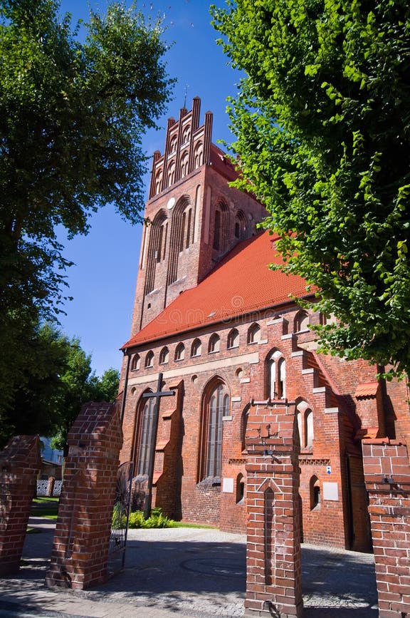 Lebork, Poland stock photo. Image of religious, green - 15702426