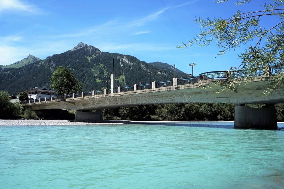 The Lech River stock image. Image of depot, artificial - 140019617