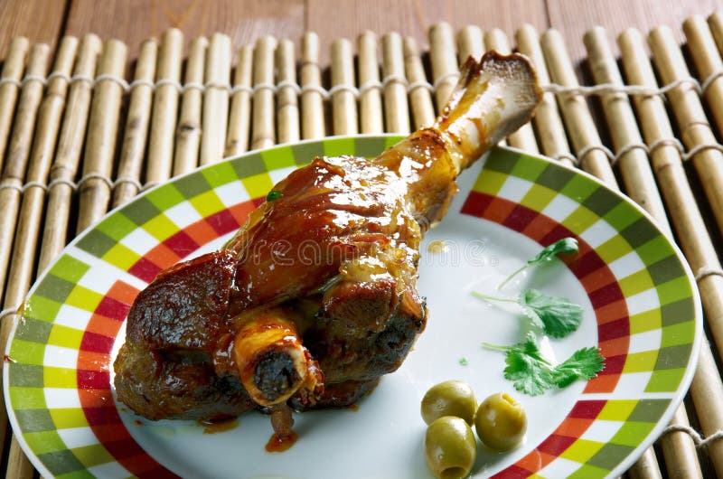 Lechazo asado stock photo. Image of prepared, meat, gastronomy - 62295644