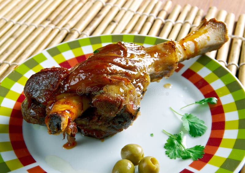 Lechazo asado stock image. Image of food, delicious, cooking - 62390967