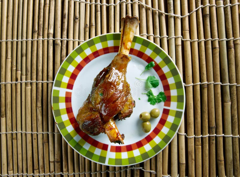 Lechazo asado stock image. Image of food, delicious, cooking - 62390967