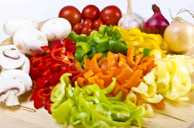 Lecho (Leczo ingredients) stock image. Image of herb - 20808183