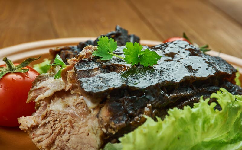 Lechon Asado photo stock. Image du gourmet, mariné, jamaïquain - 120317516