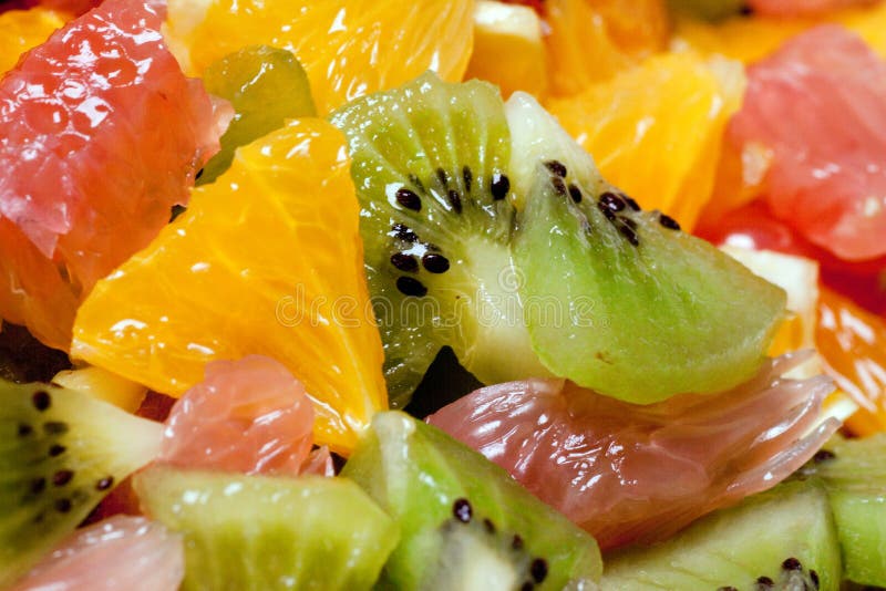 Lechuga De Diversa Fruta Tropical. Foto de archivo - Imagen de desayuno ...