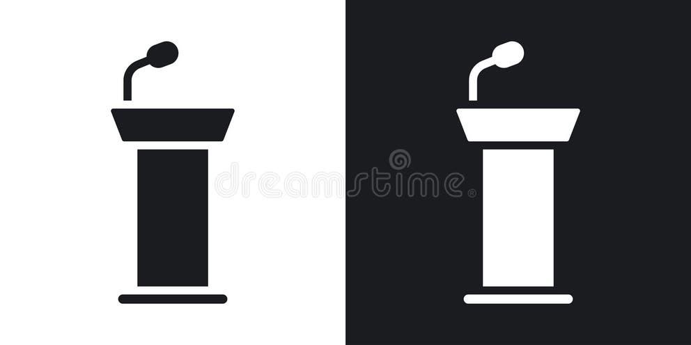 Icons Lectern Stock Illustrations – 178 Icons Lectern Stock Illustrations, Vectors & Clipart ...