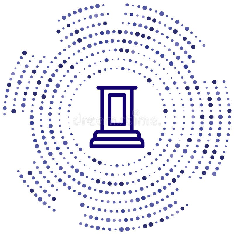 Lectern Vector Icon. Lectern Editable Stroke. Lectern Linear Symbol for ...