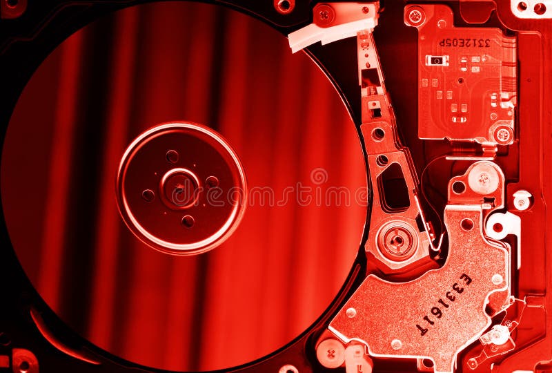 Lecteur De Disque Dur Ouvert Photo stock - Image du partie, ordinateur ...