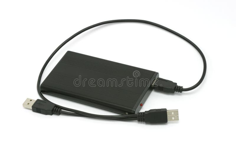 Lecteur De Disque Dur Portatif De L'external HDD Image stock - Image du ...