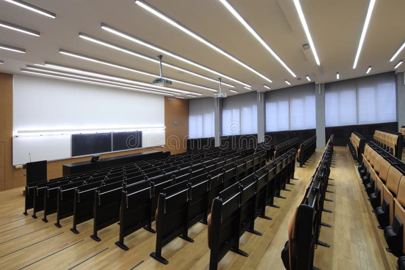 Lecture hall stock photo. Image of school, seat, classroom - 18556380