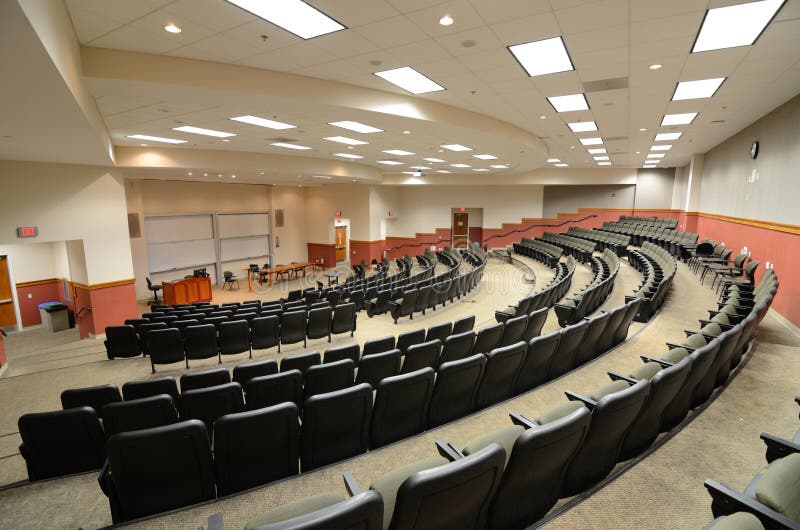 Lecture Hall stock image. Image of seats, class, school - 23728615