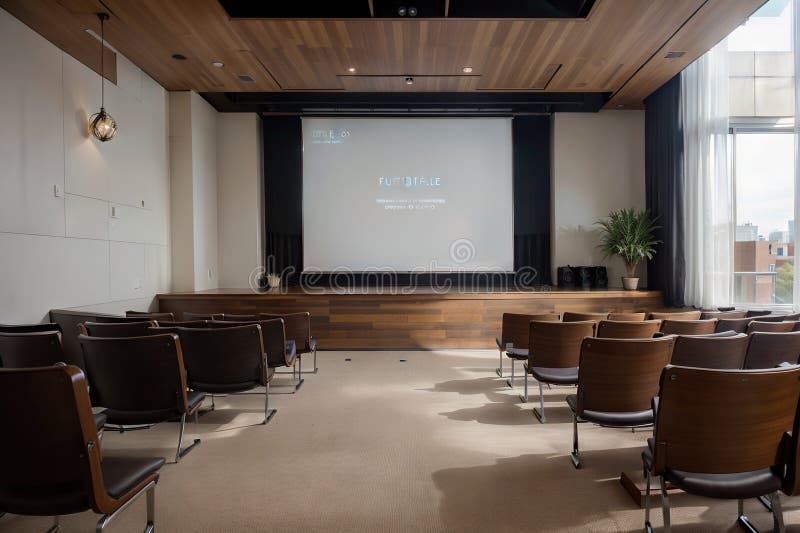 Showcasing Interior Design in Style Future Facing Stock Illustration ...