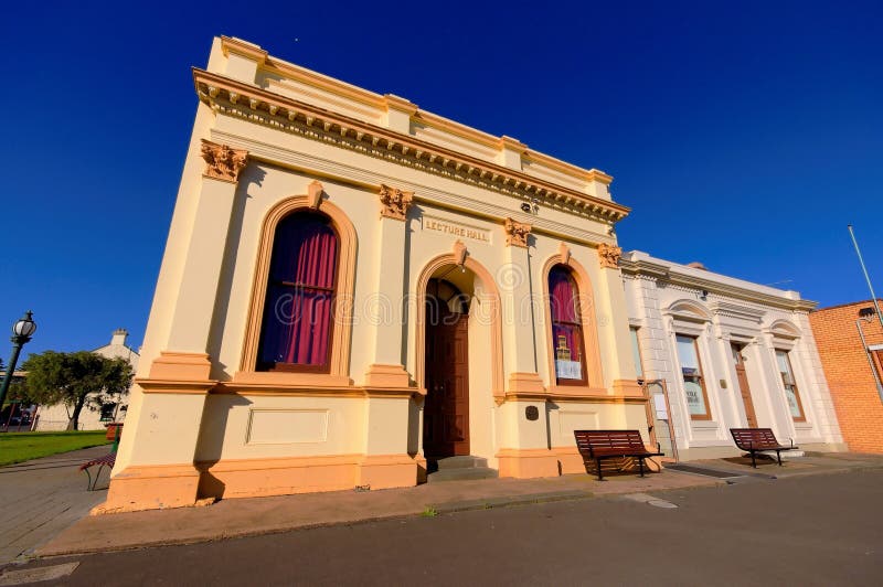 Lecture Hall And Public Library Stock Image - Image of academic, design ...