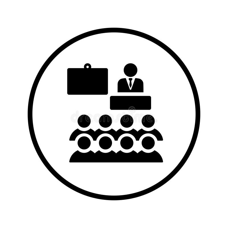 Lecture Room - Free Education Icons Stock Vector - Illustration of ...