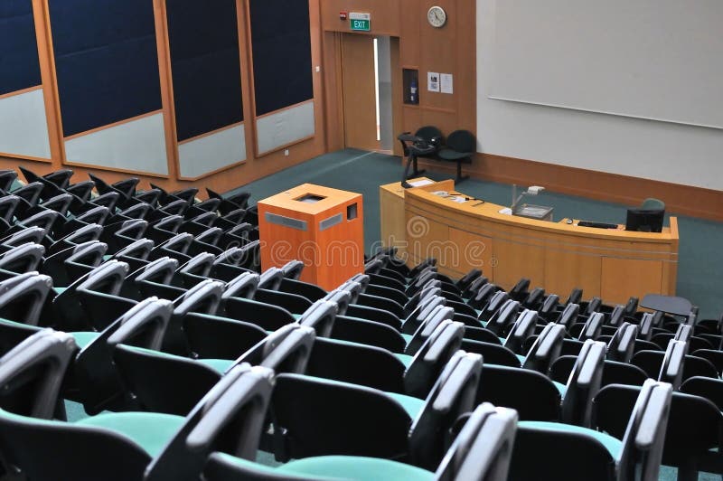 Lecture theater stock photo. Image of campus, green, learning - 15388312