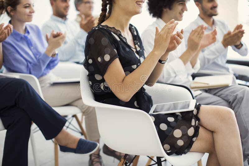 Lecture and Training in Business Office Stock Image - Image of ...