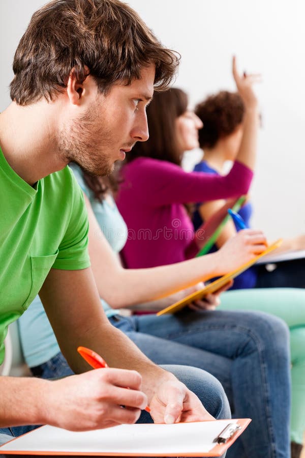 Lecture on university stock image. Image of classes, notes - 36752239