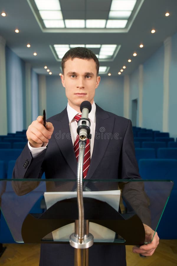 Business lecture stock image. Image of professional, career - 4616673