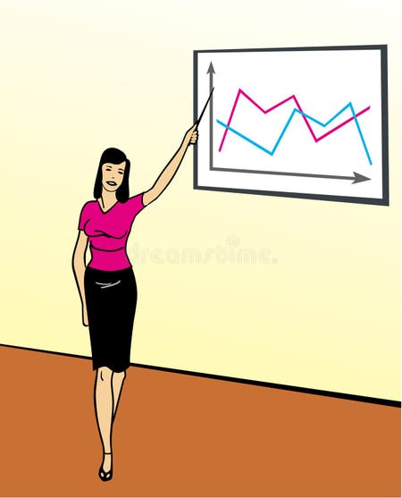 Pointing Seminar Lecturer Stock Illustrations – 627 Pointing Seminar ...