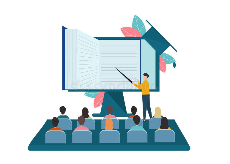 Lecturer Illustration stock vector. Illustration of clipart - 2009621