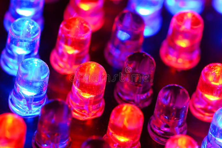 LED background stock image. Image of semi, electronics - 6941897