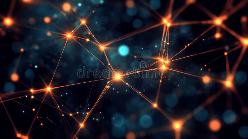 On an LED Background with a Universe Theme, the Equations Simulate ...