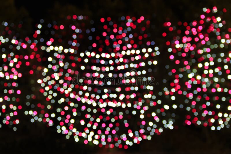 LED Bokeh para el modelo foto de archivo. Imagen de oscuro - 83400456