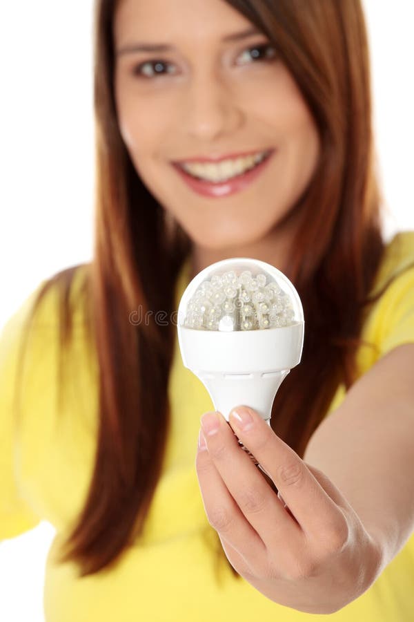 Led bulb stock photo. Image of creativity, conservation - 17509918