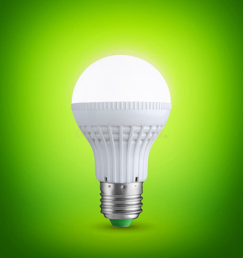 LED bulb. stock image. Image of innovation, background - 35781907