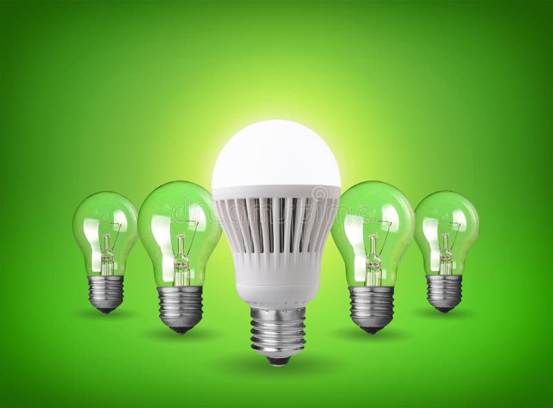LED bulb stock image. Image of invention, idea, innovation - 36661531