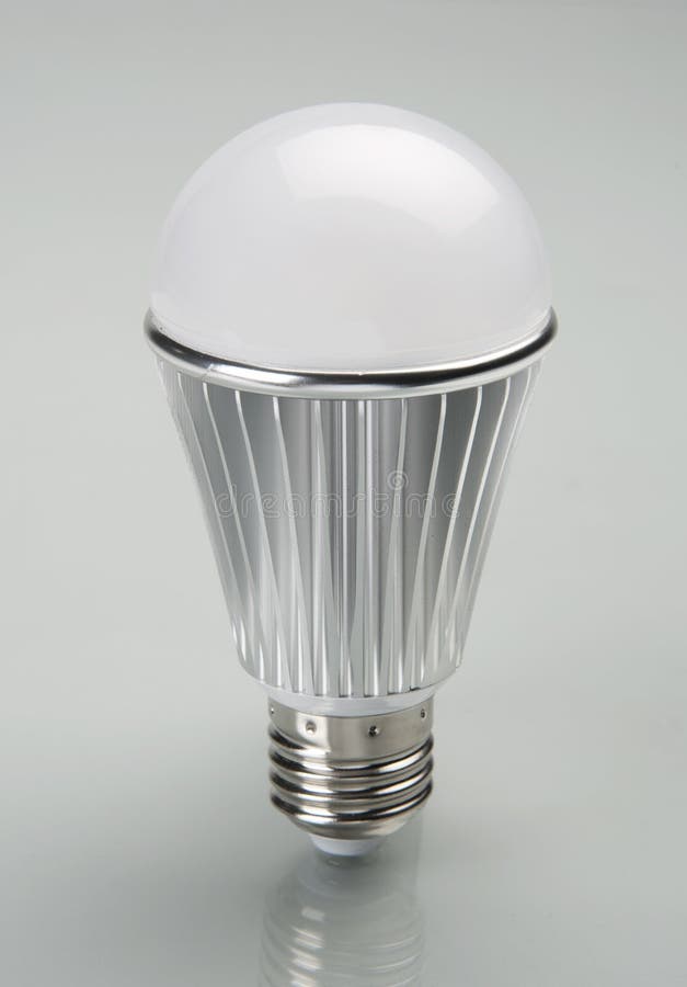 LED bulb stock photo. Image of electricity, background - 50685098