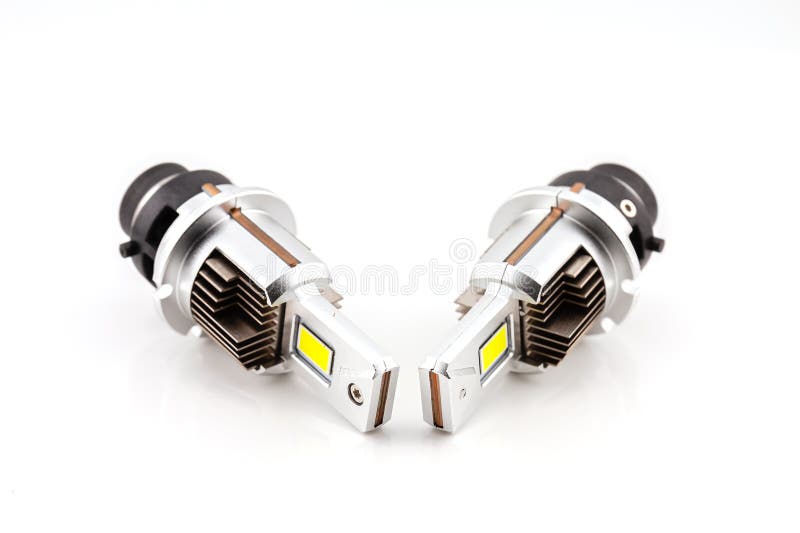 LED car headlight bulb stock photo. Image of bulb, equipment - 336185466