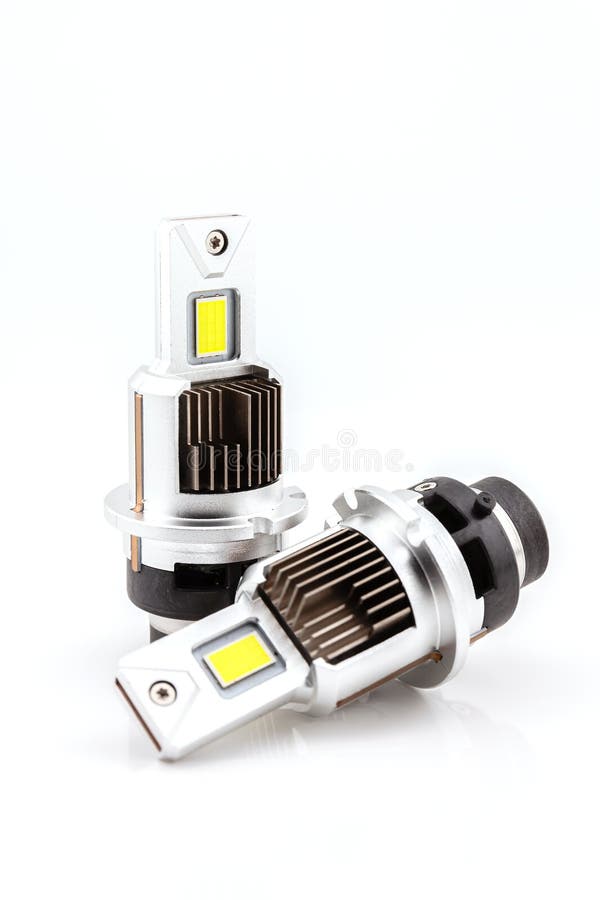 LED car headlight bulb stock photo. Image of industry - 336185474