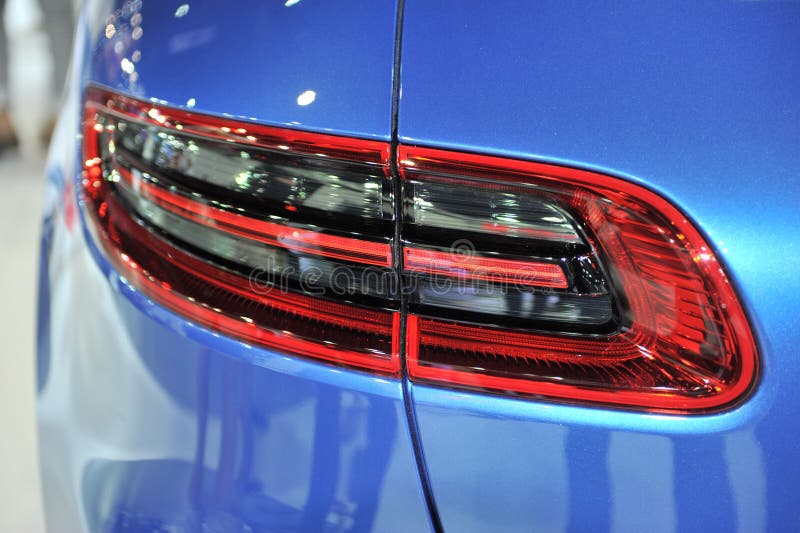 Led car lamp automobile stock image. Image of colour - 143977819