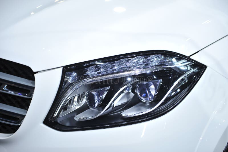 Led car light stock image. Image of isolated, engine - 143691169