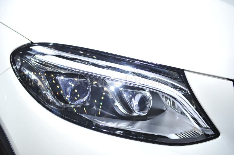 Led car light stock image. Image of battery, energy - 143691237