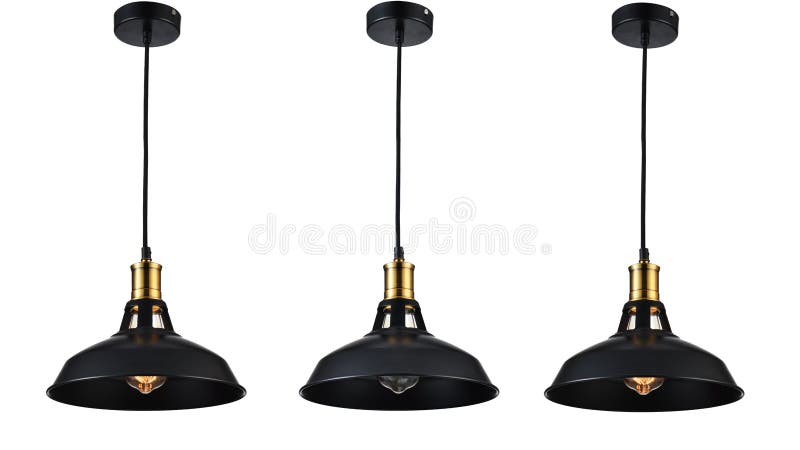 Led Ceiling Lighting on White Background Stock Image - Image of center ...