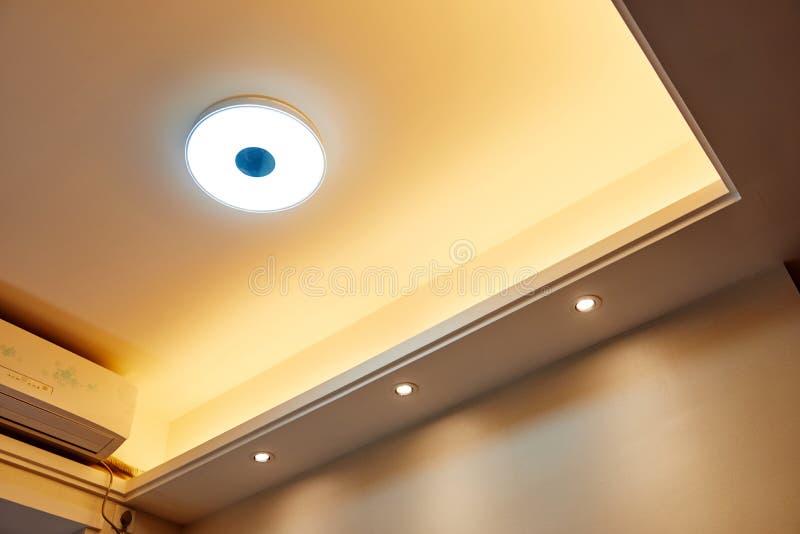 Led ceiling stock image. Image of business, family, green - 57575957