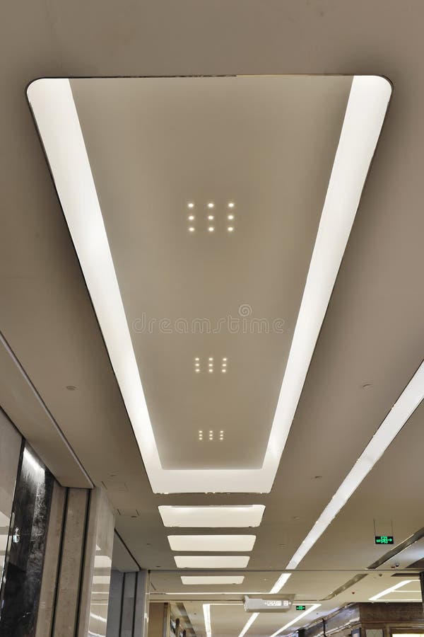 Led Ceiling of Modern Plaza Hall ï¼Œmodern Office Building , Modern ...