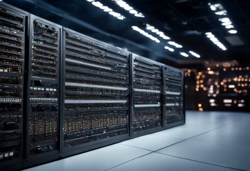 Led Center Data Room Console Rackmount Server Datum Computer Ethernet ...