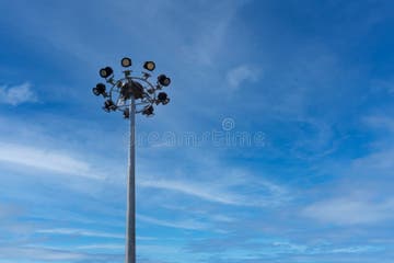 Stadium Light Pole Stock Illustrations – 188 Stadium Light Pole Stock ...