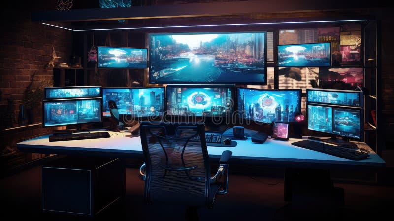 Led computer light stock illustration. Illustration of light - 373606856