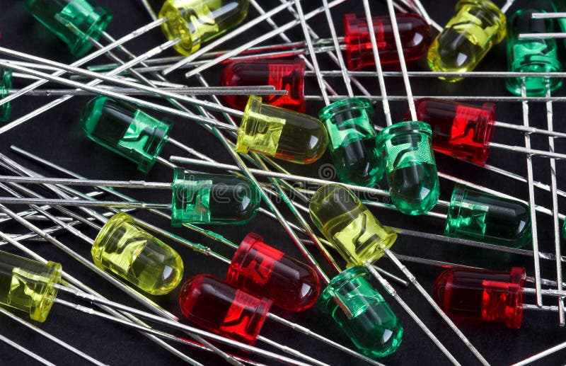 LED diode stock image. Image of circuit, emitting, technology - 350945