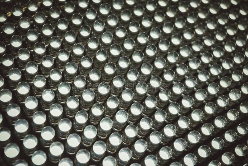 Led Diode Panel with Light. Led Panel Background. Stock Photo - Image ...